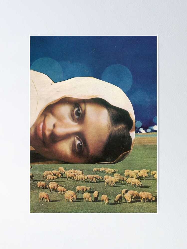 "Counting sheep" Poster by artisticside | Redbubble