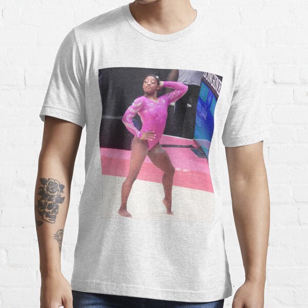 "Simone Biles" T-shirt for Sale by karenhollis | Redbubble | gym t ...