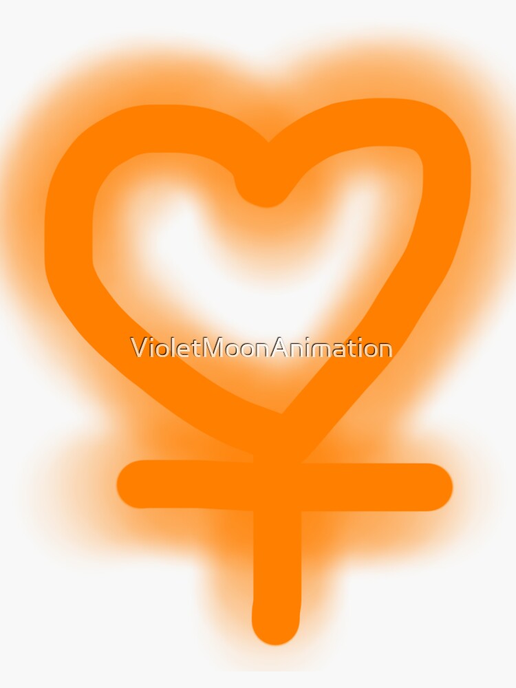 "Venus Symbols " Sticker for Sale by Violetmoon1234 | Redbubble