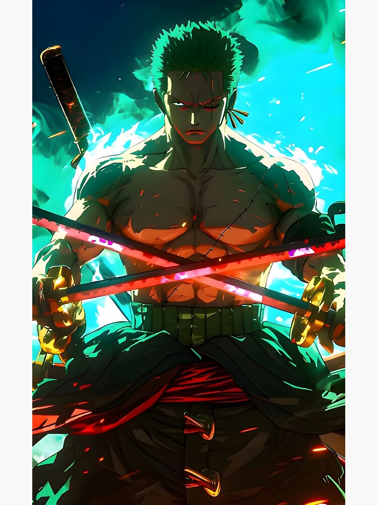 "Roronoa Zoro" Poster by Kevin7Designs | Redbubble
