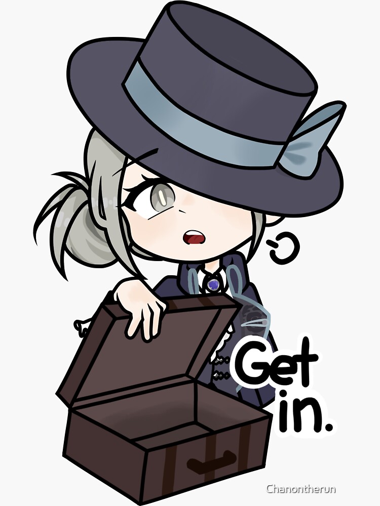 "Chibi Vertin" Sticker for Sale by Chanontherun | Redbubble