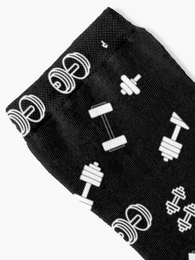 "Dumbbells pattern " Socks for Sale by Master4art | Redbubble