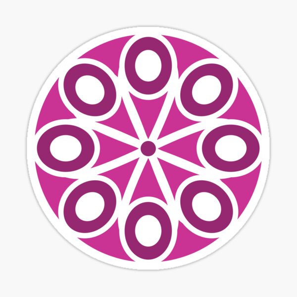 "Mandala, concord" Sticker for Sale by pgorostiza | Redbubble