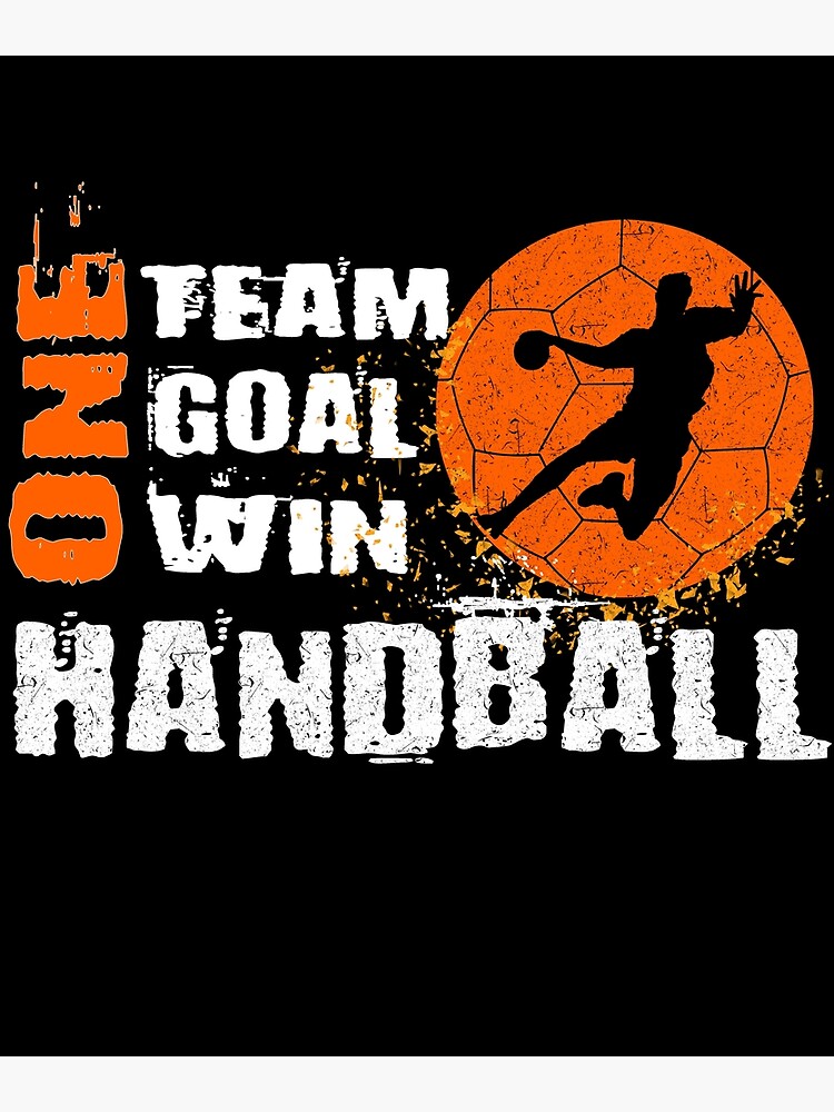 "Handball Player Team" Poster for Sale by NordicDesign88 | Redbubble