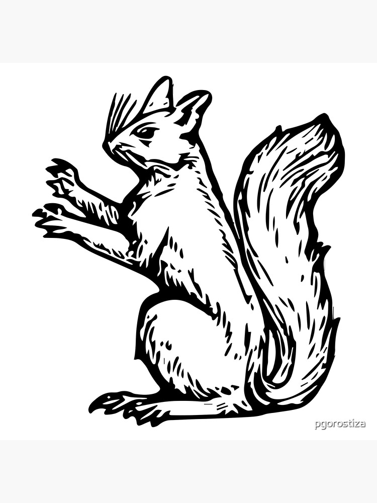 "Medieval, chipmunk" Poster by pgorostiza | Redbubble