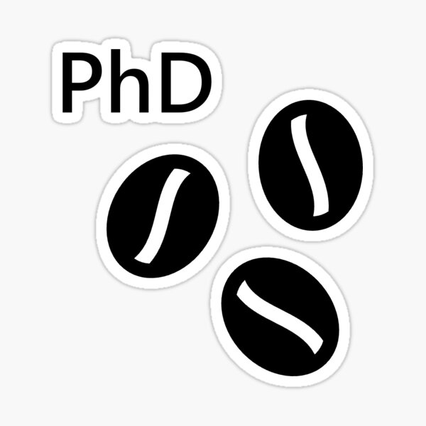 "PhD, your own adventure!" Sticker for Sale by gre47 | Redbubble
