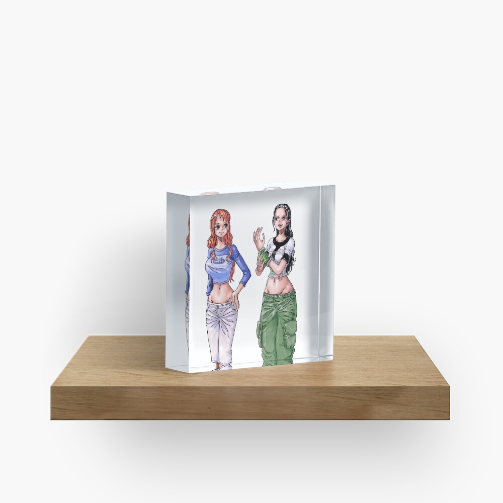 "Robin & Nami cosplay Gwen & Ben 10 - One Piece x Ben 10" Sticker by ...