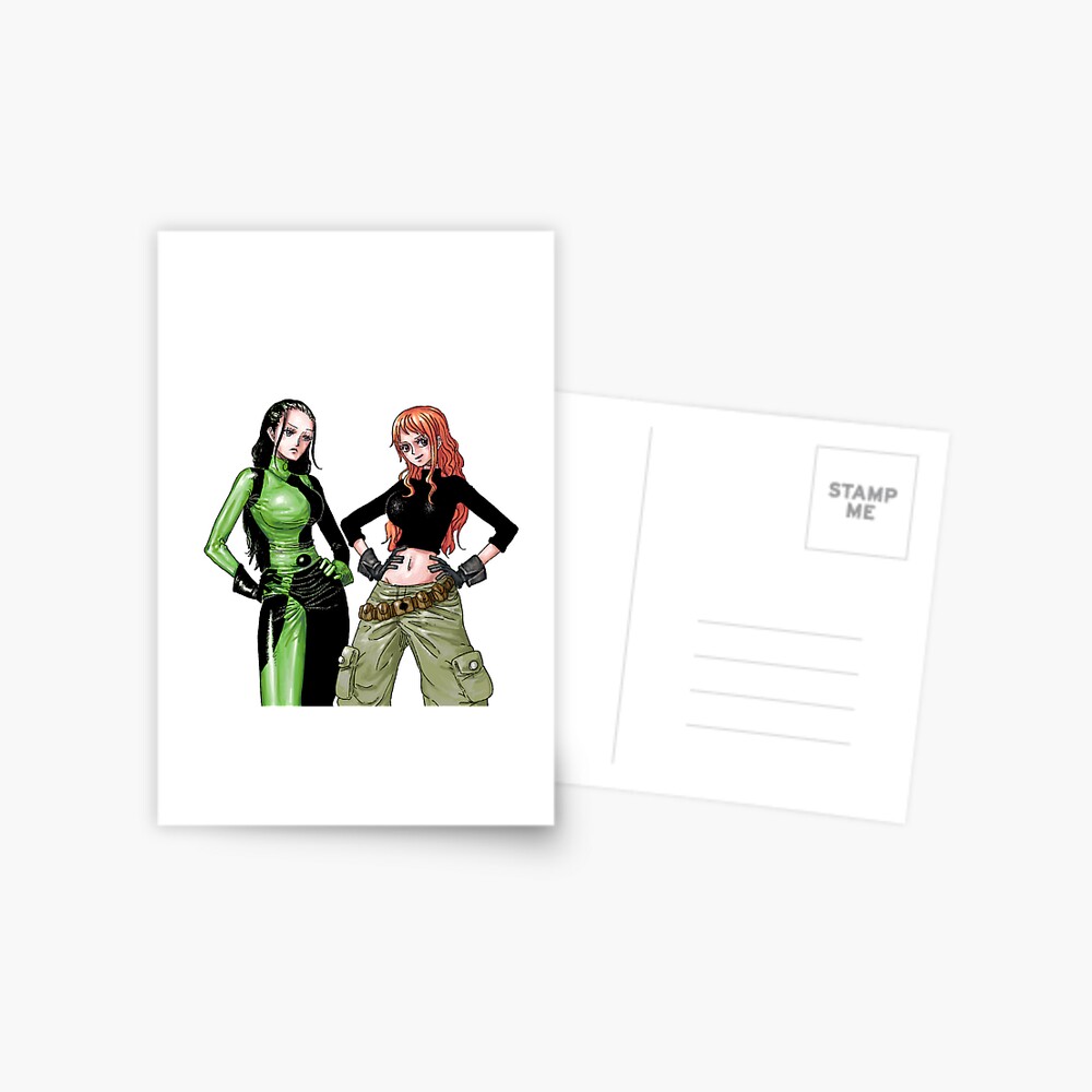 "Robin & Nami as Shego & Kim Possible - One Piece x Kim Possible ...