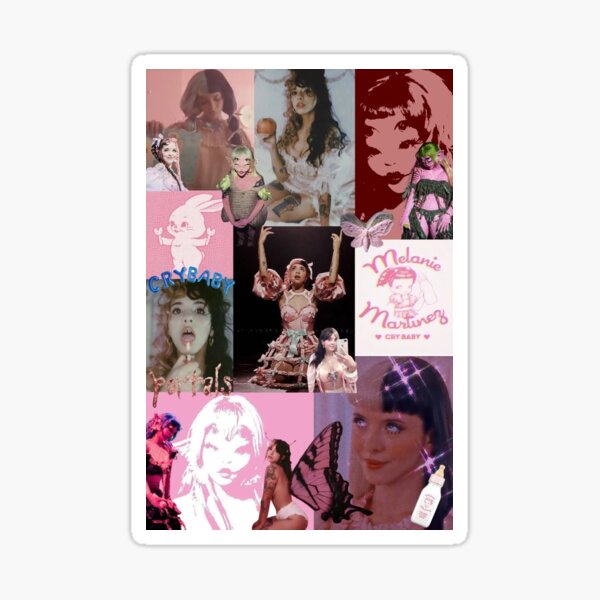 "Melanie " Sticker for Sale by bfrxnchie | Redbubble