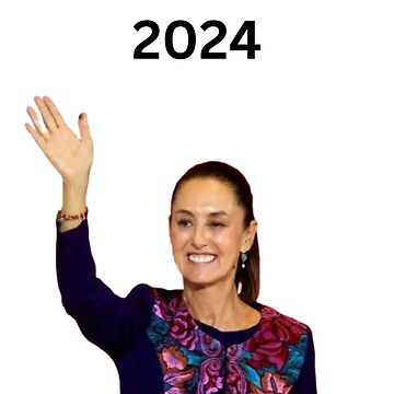 "Claudia Sheinbaum Presidenta" Sticker for Sale by SantiagoRdz | Redbubble