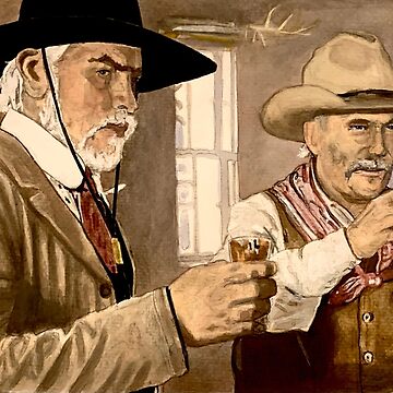 "Woodrow and Gus Lonesome Dove " Sticker for Sale by BryanWhipple ...