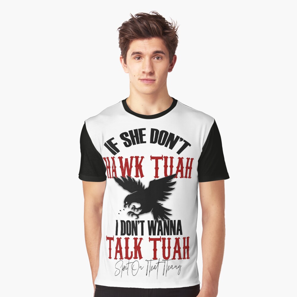 "Hawk Tuah: Spit On That Thang" Sticker for Sale by nael5846 | Redbubble
