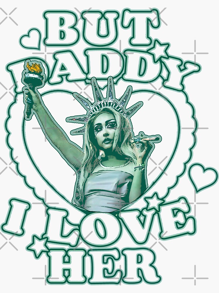 " Chappell Roan But Daddy I love her" Sticker for Sale by baranskini ...