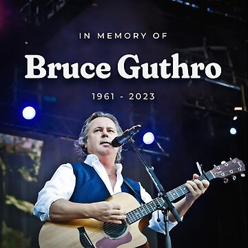 "Bruce Guthro" Sticker for Sale by RandaGoldstein | Redbubble