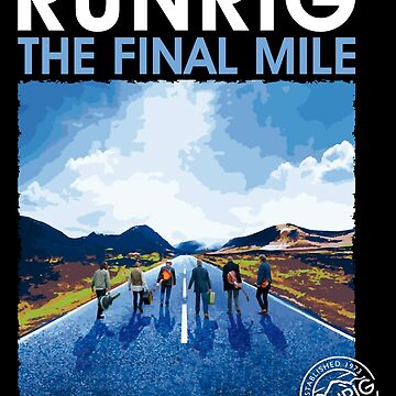 "RUNRIG " Sticker for Sale by RandaGoldstein | Redbubble