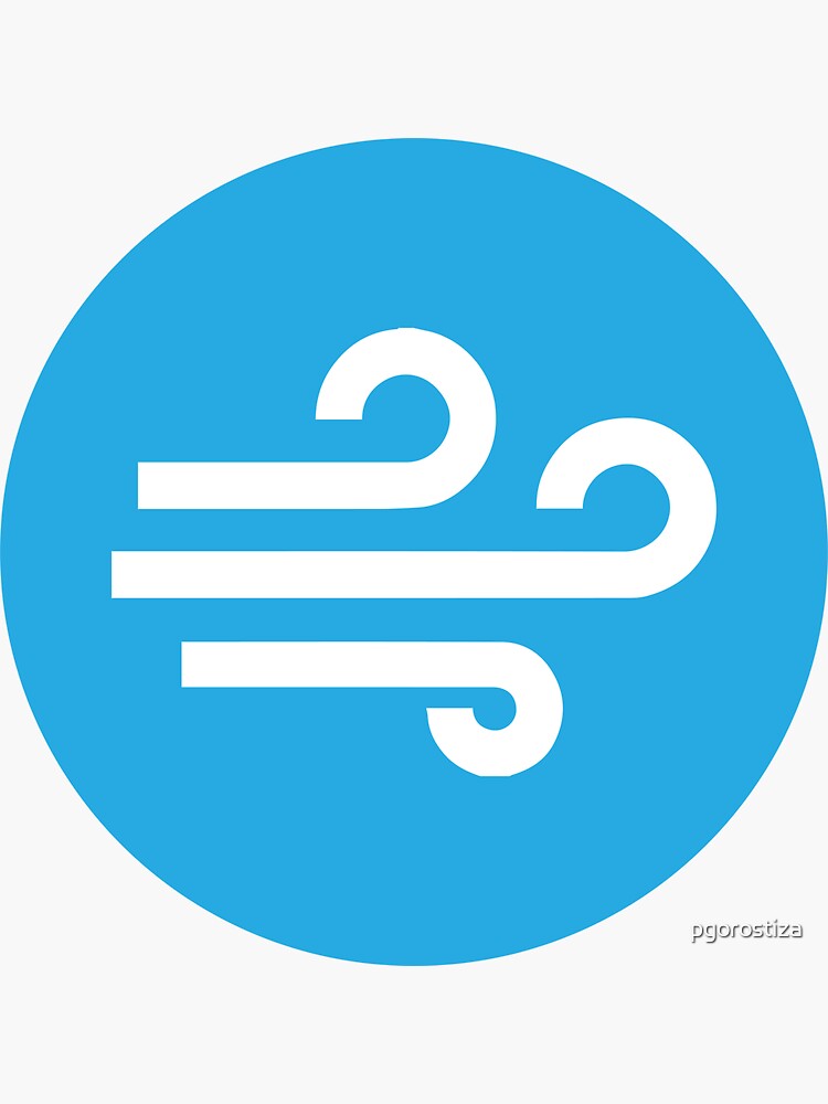 "NORDIC SYMBOL WIND" Sticker for Sale by pgorostiza | Redbubble