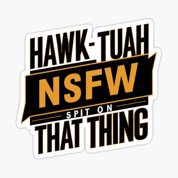 "NSFW Hawk-Tuah girl,spitting, xxxxxxxxxx ,classic-tee " Sticker for ...