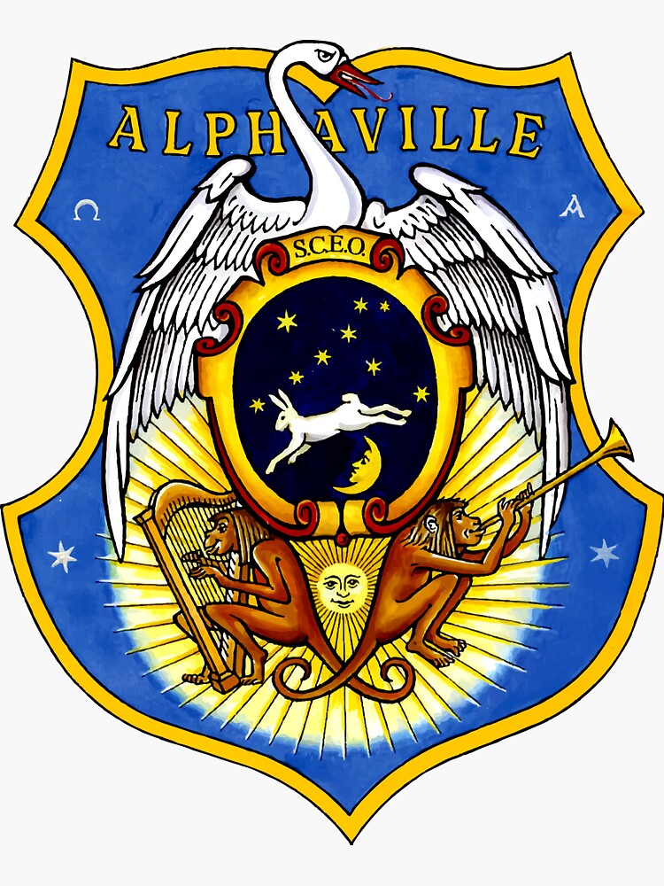 "Alphaville 1" Sticker for Sale by ykrausdooli | Redbubble