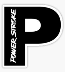Powerstroke Stickers | Redbubble
