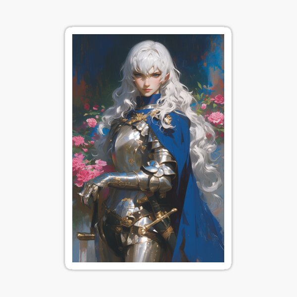 "GRIFFITH BERSERK - ANIME" Sticker by IMAD-PKMN | Redbubble