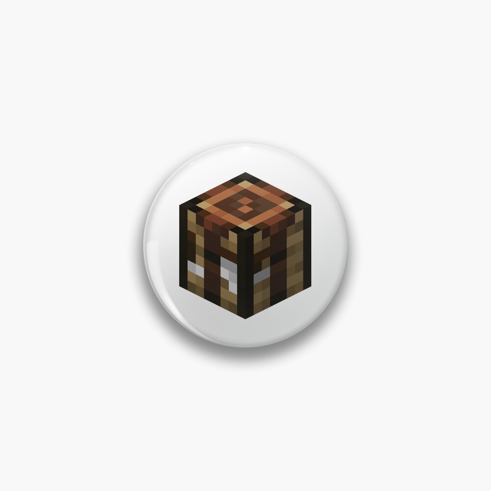 "Crafting Table Minecraft Block Icon" Sticker for Sale by BurgerBites ...