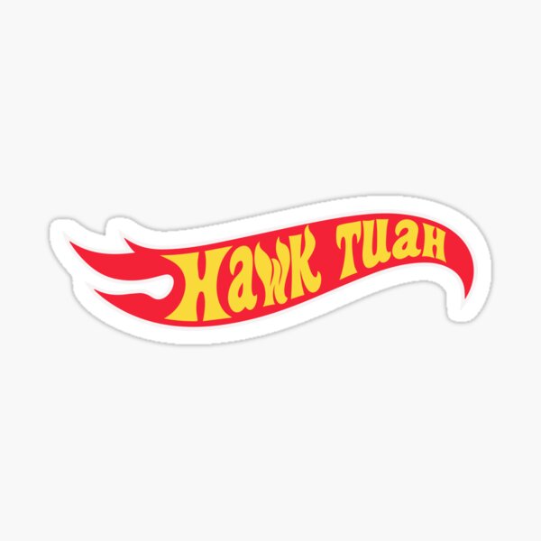 "Hawk Tuah Tawk Tuah Talk Funny Meme halk tua ken" Sticker for Sale by ...