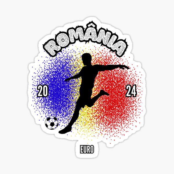 "Romania EURO 2024 Football - EURO 2024" Sticker for Sale by ei-fere ...