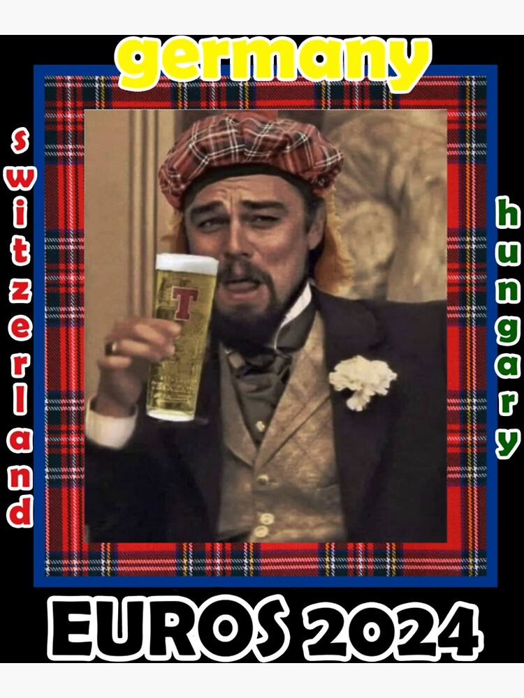 "Scotland football Euros 2024 - EURO 2024" Poster for Sale by ei-fere ...