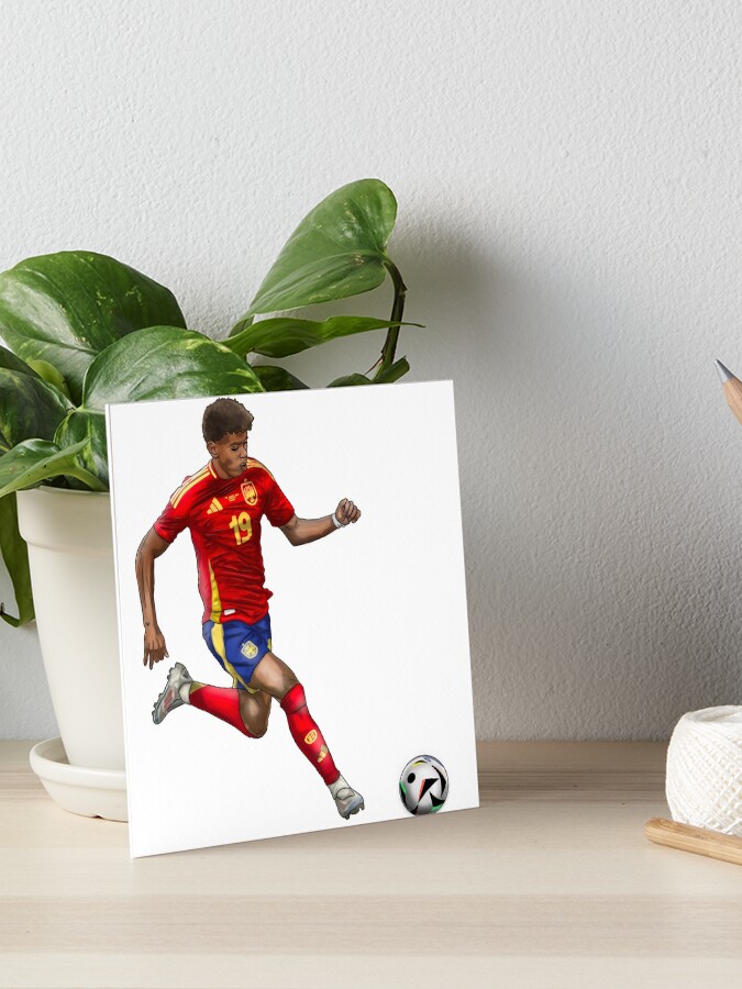 "Lamine Yamal: Spain’s Rising Wonderkid" Art Board Print for Sale by ...