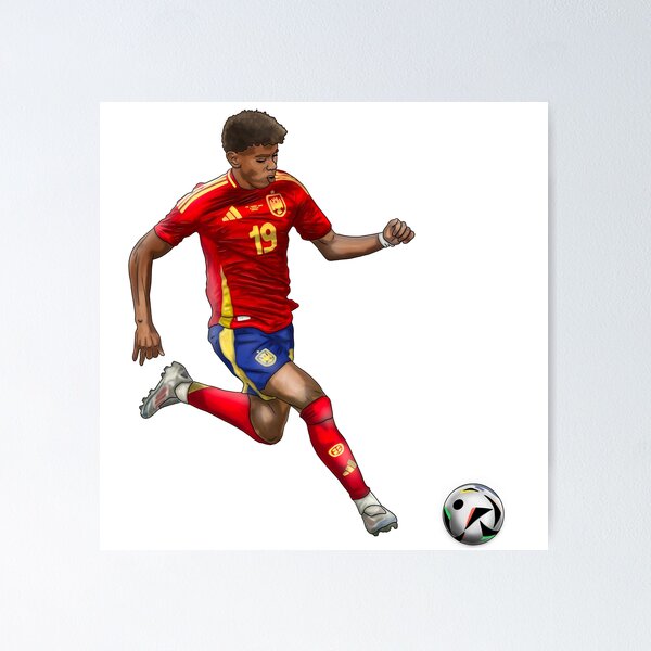 "Lamine Yamal: Spain’s Rising Wonderkid" Poster for Sale by ...
