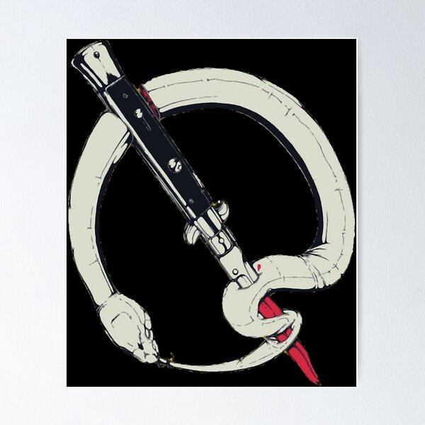 "Original Qotsa snake - queens Of The Stone Age" Poster for Sale by ra ...