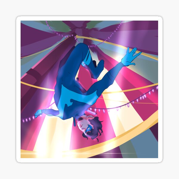 "Nightwing Circus" Sticker for Sale by GothicCoffin | Redbubble