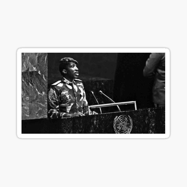 "Sankara" Sticker by HarryModric | Redbubble