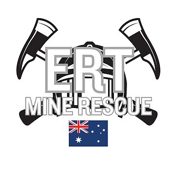 "Rescue: ERT Mine Rescue" Sticker for Sale by SuperESO | Redbubble
