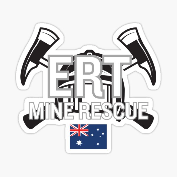 "Rescue: ERT Mine Rescue" Sticker for Sale by SuperESO | Redbubble
