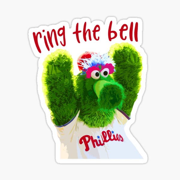 "Phillies Phanatic, Ring the Bell" Sticker for Sale by PhilliesPan ...