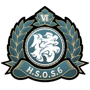 "Zenless Zone Zero Section 6 Logo " Sticker by Purplez-Unicorn | Redbubble