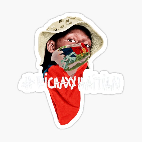 "MACH HOMMY RICHA HAITIAN" Sticker by flexino | Redbubble