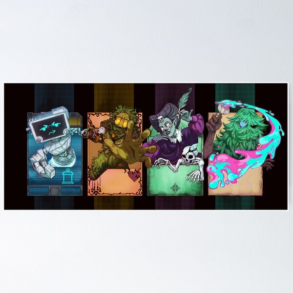 "The Scrybes of Inscryption" Poster for Sale by Miumena | Redbubble