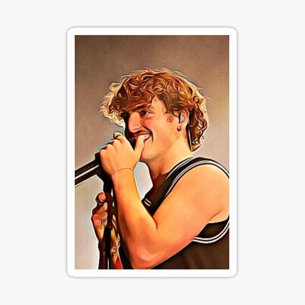 "Benson Boone Performing" Sticker for Sale by akelly66 | Redbubble