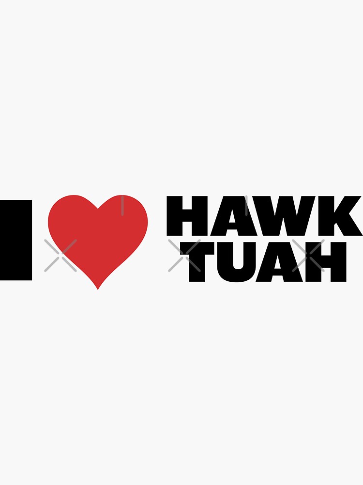 "funny Hawk Tuah 24 spit on that thang tawk tuha " Sticker for Sale by ...