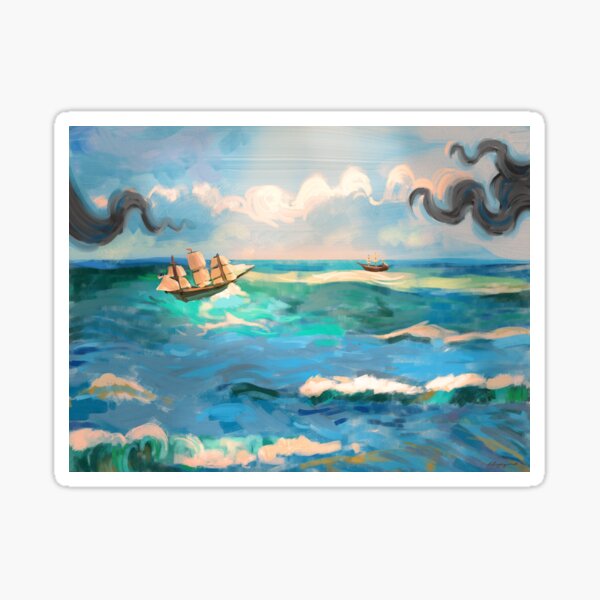 "Oh, The Ellen Austin! - Pulp Musicals" Sticker for Sale by ...