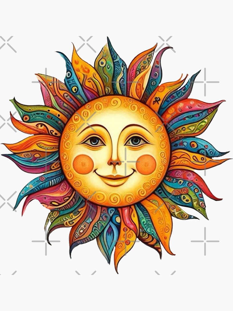 Mexican Folk Art Sun