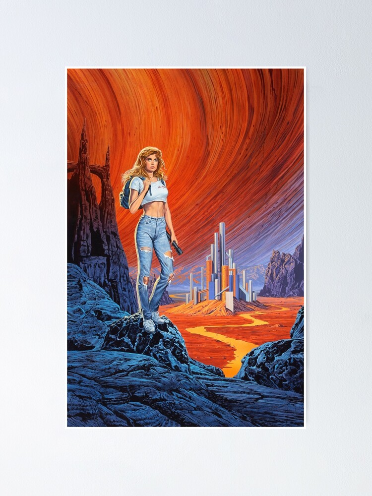 "Alien from LA" Poster by TheChidd | Redbubble