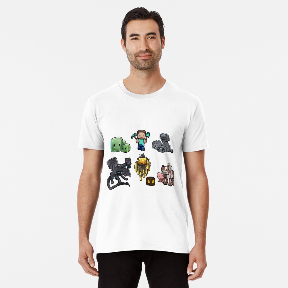 "Minecraft mobs pack" Sticker for Sale by idoliviatan | Redbubble