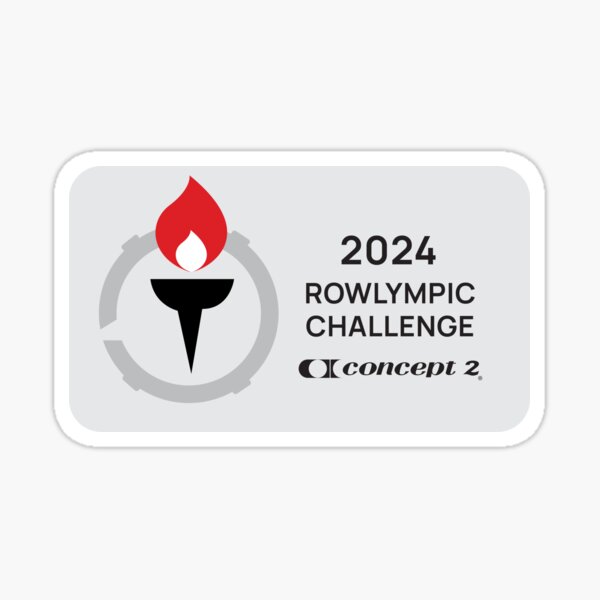 "2024 Concept2 Rowlympic Challenge" Sticker for Sale by concept2inc ...