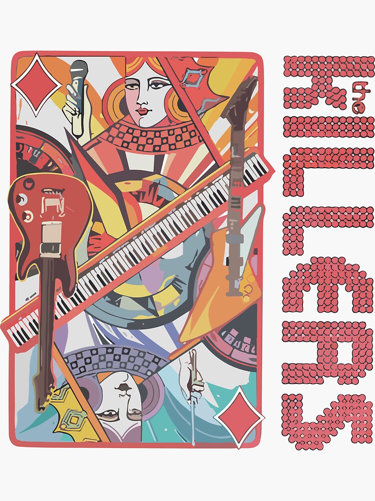 "The Killers Rebel Diamond" Sticker for Sale by MarkPlunkett | Redbubble