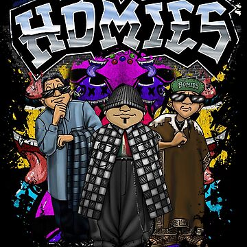 "Lil Homies Old School 90s Kid" Sticker for Sale by EnviousObjects2 ...