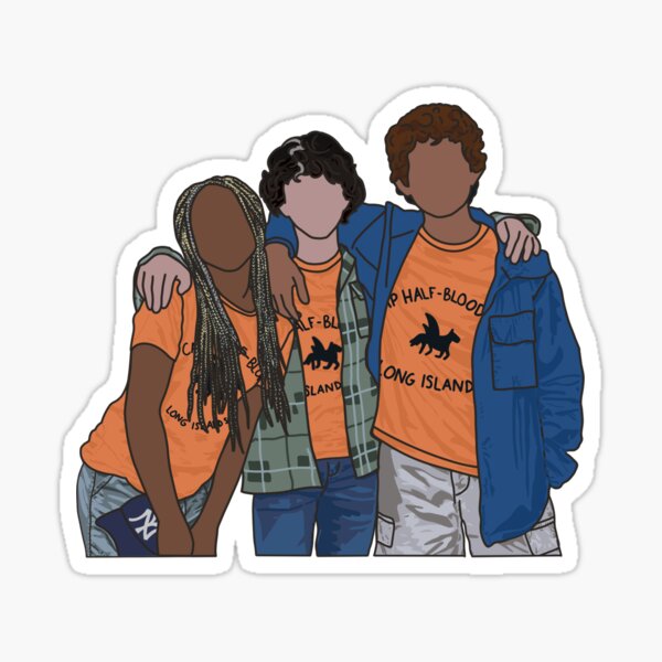 "OG PJO Trio with gray streaks" Sticker for Sale by avekins17 | Redbubble