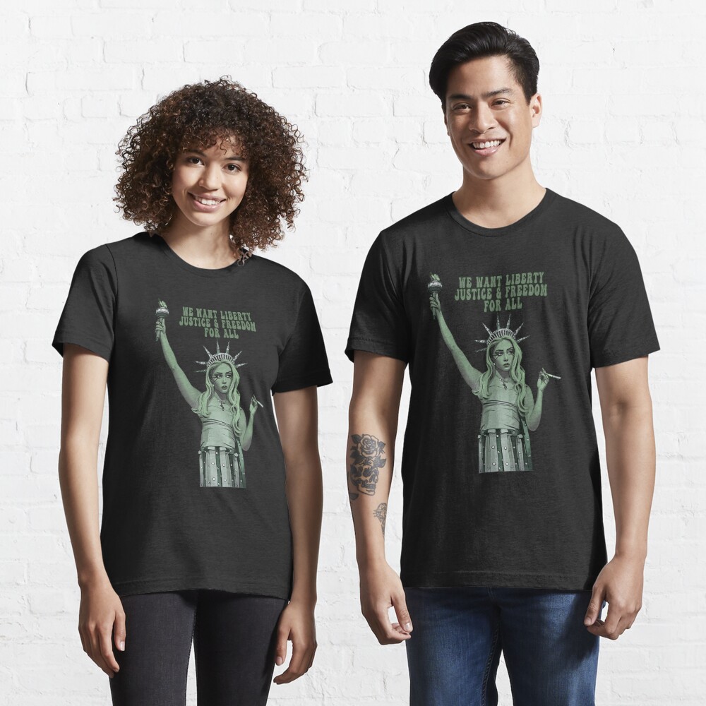 "Chappell Roan Liberty Justice and Freedom For All" Sticker for Sale by ...